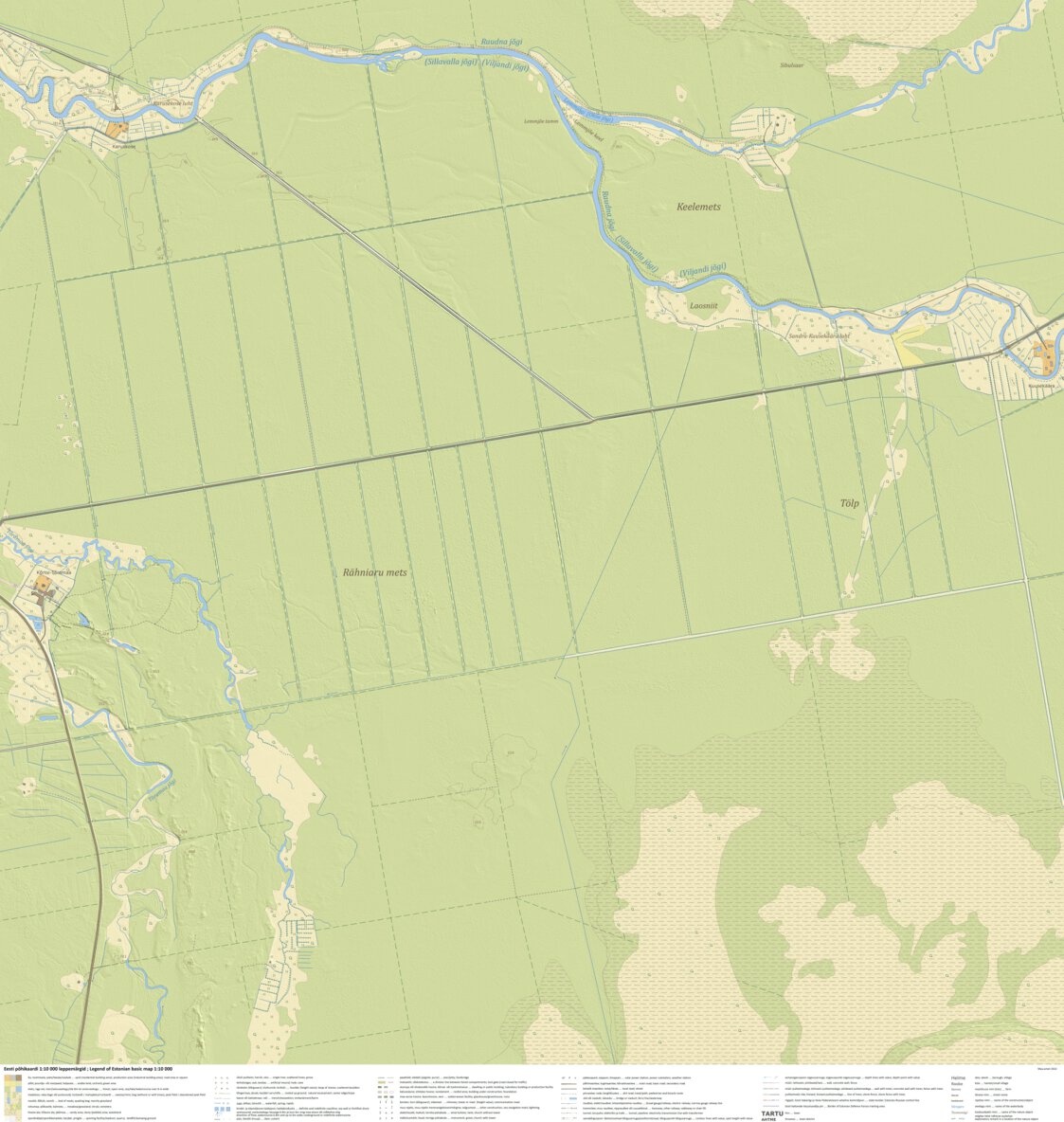 Sandra küla, Põhja-Sakala vald (2) Map by Maa-amet | Avenza Maps