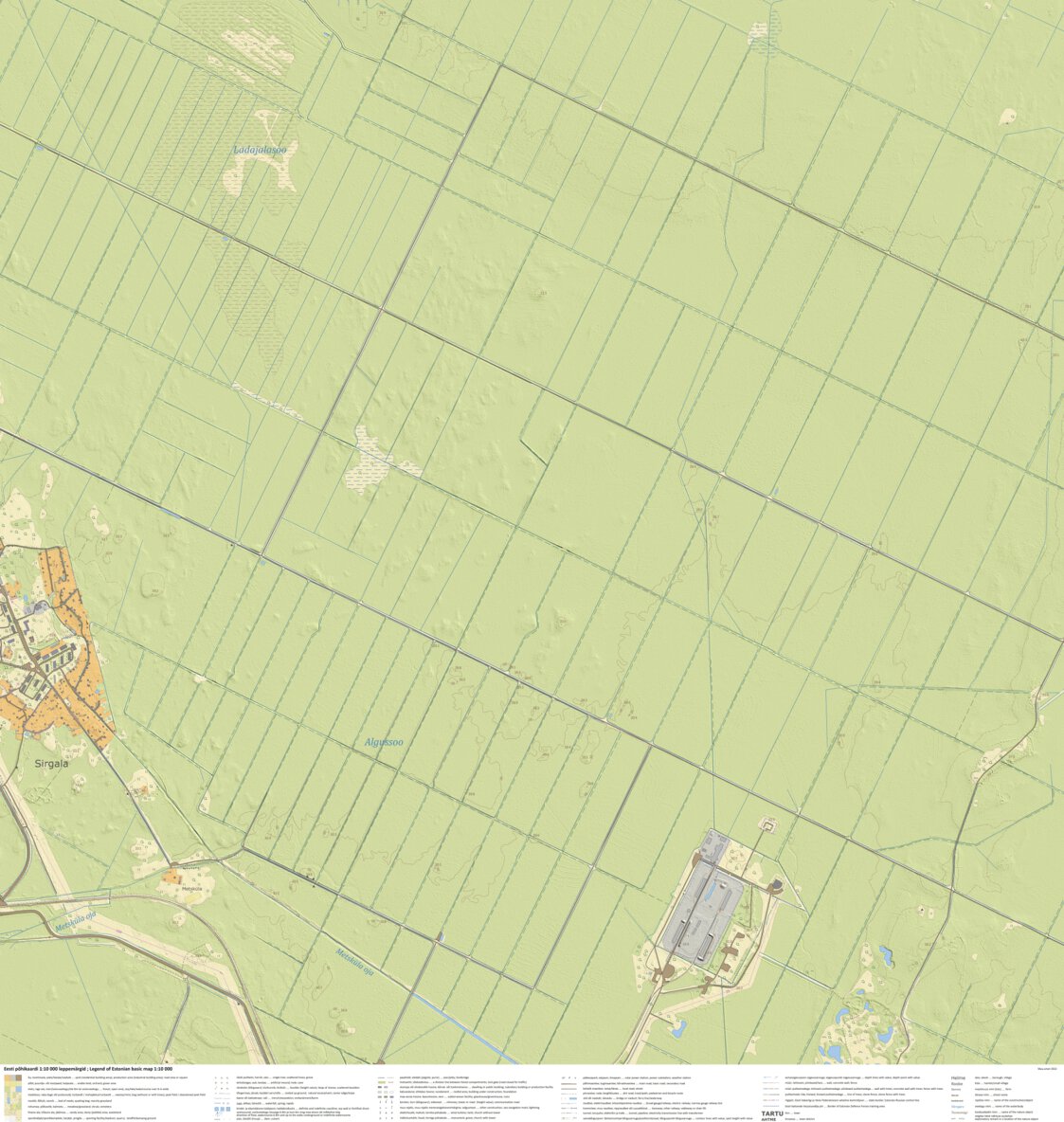 Sirgala küla, Narva-Jõesuu linn Map by Maa-amet | Avenza Maps