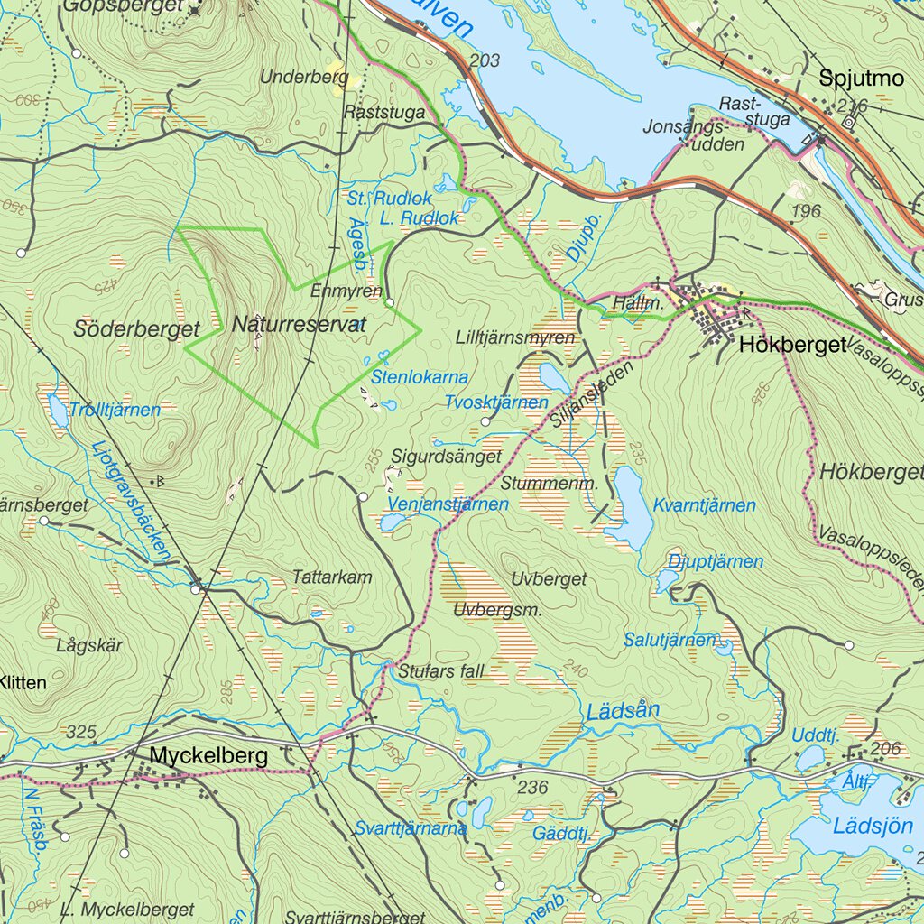 Mora, Sweden Map by Lantmateriet | Avenza Maps