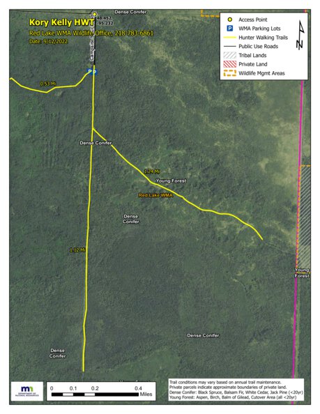 Kory Kelly HWT 2022 Map by Minnesota Department of Natural Resources | Avenza Maps