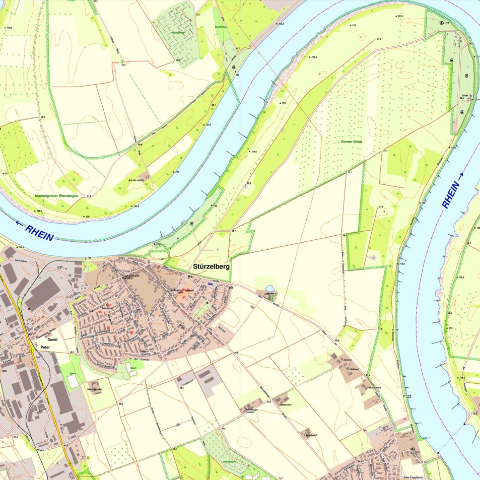 Dormagen 2 (1:10,000) Map by Bezirksregierung Koln | Avenza Maps