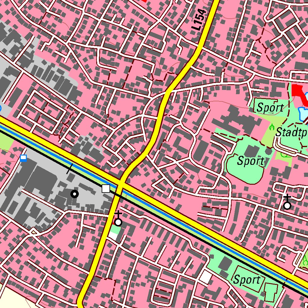 Kaarst (1:25,000) Map by Bezirksregierung Koln | Avenza Maps