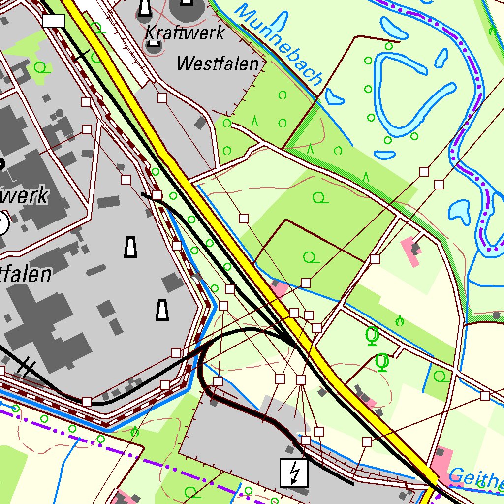 Hamm 3 (1:25,000) Map by Bezirksregierung Koln | Avenza Maps