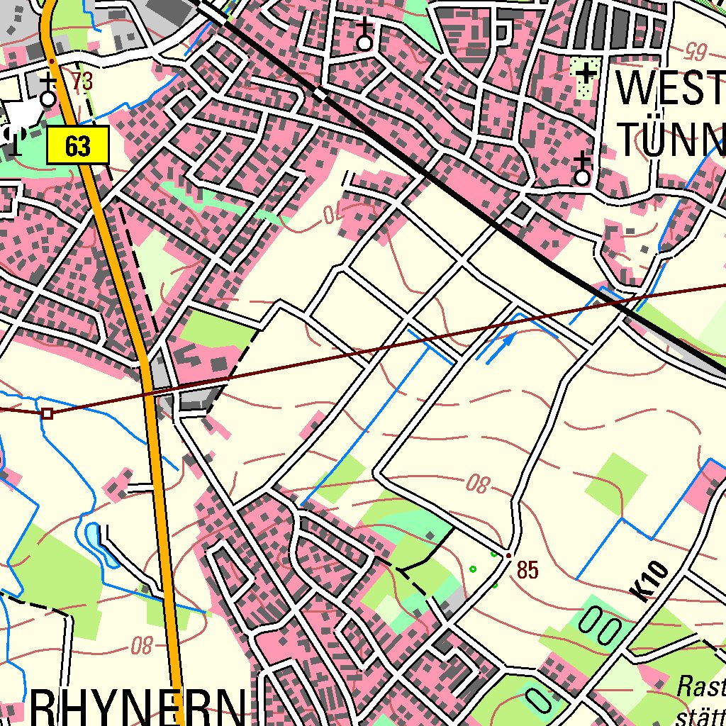 Hamm (1:50,000) Map by Bezirksregierung Koln | Avenza Maps