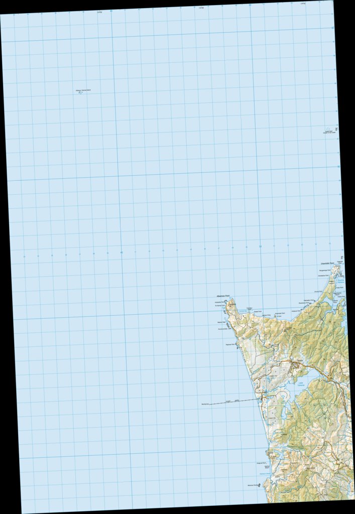 BE31 - Albatross Point Map by Land Information New Zealand | Avenza Maps