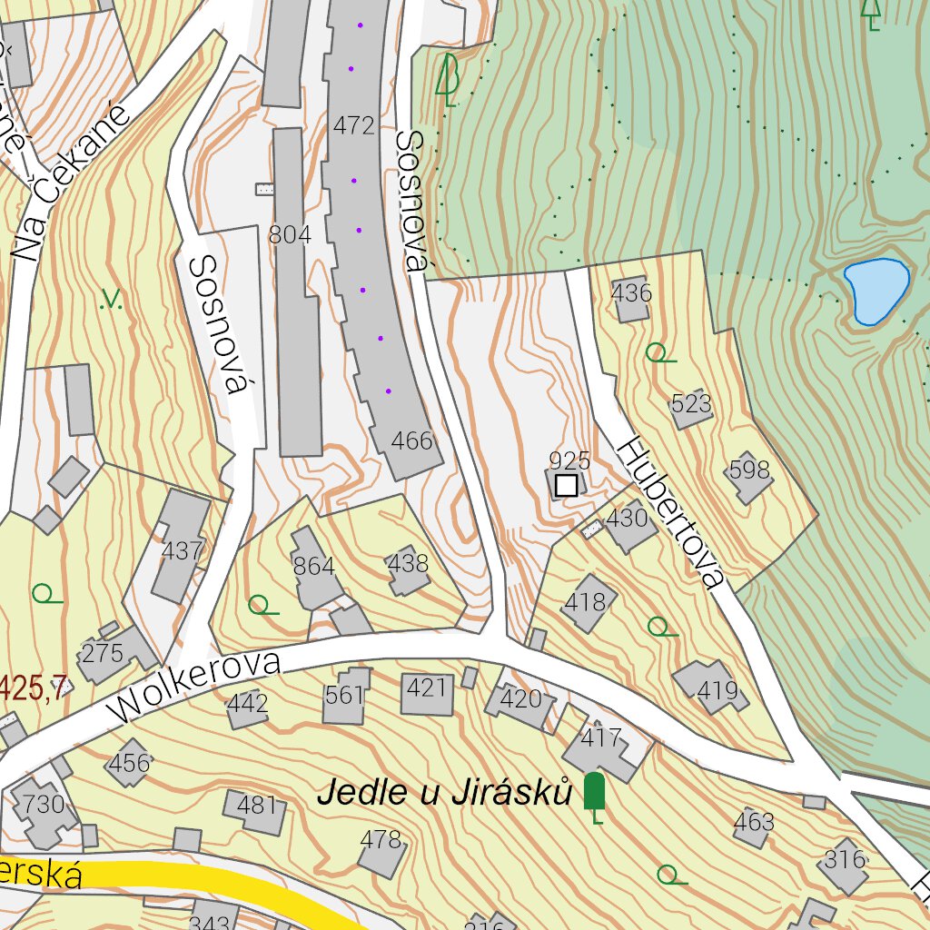 Liberec (0205-B-18-2) Map by Cesky urad zememericky a katastralni | Avenza Maps