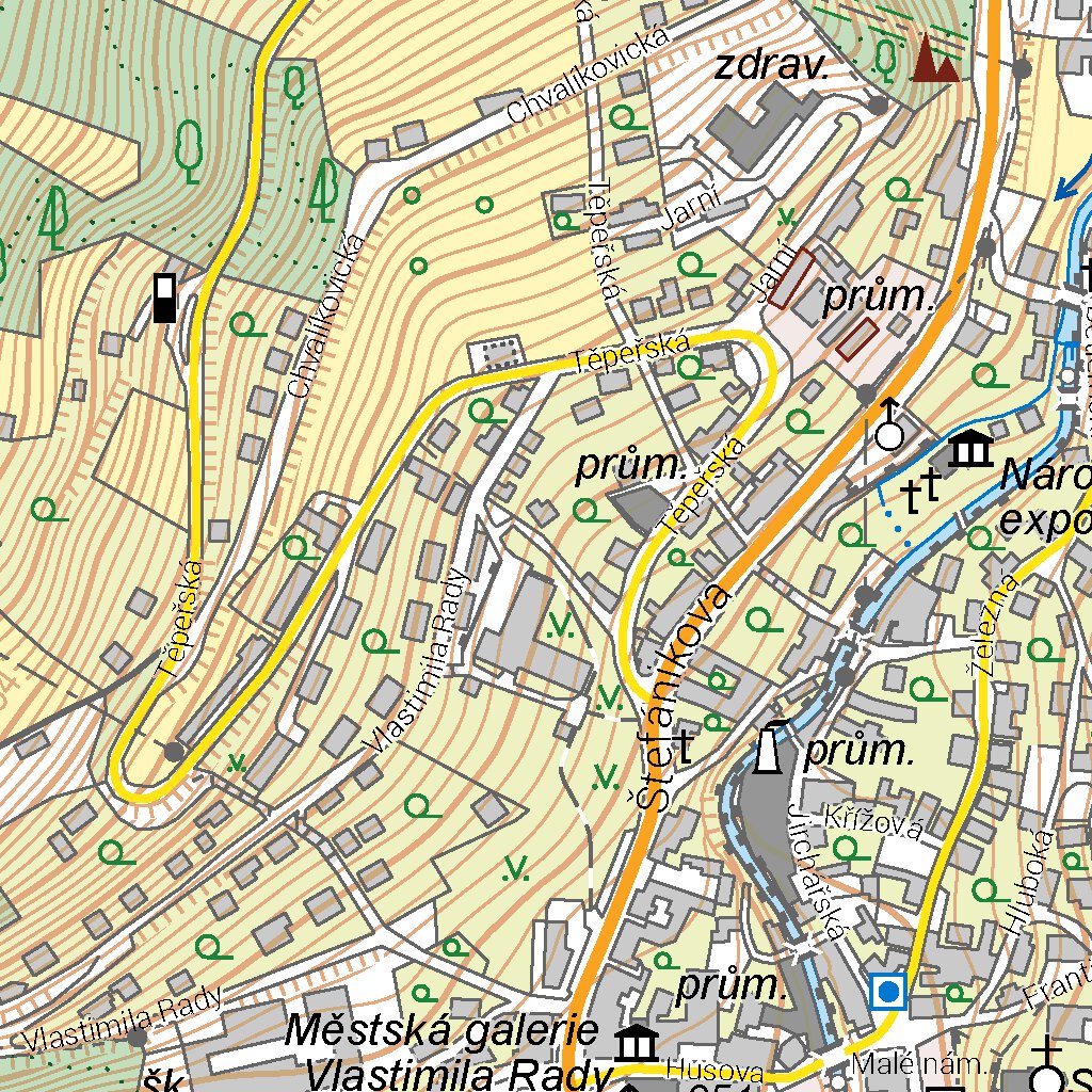 Turnov (0205-D-15) Map by Cesky urad zememericky a katastralni | Avenza Maps