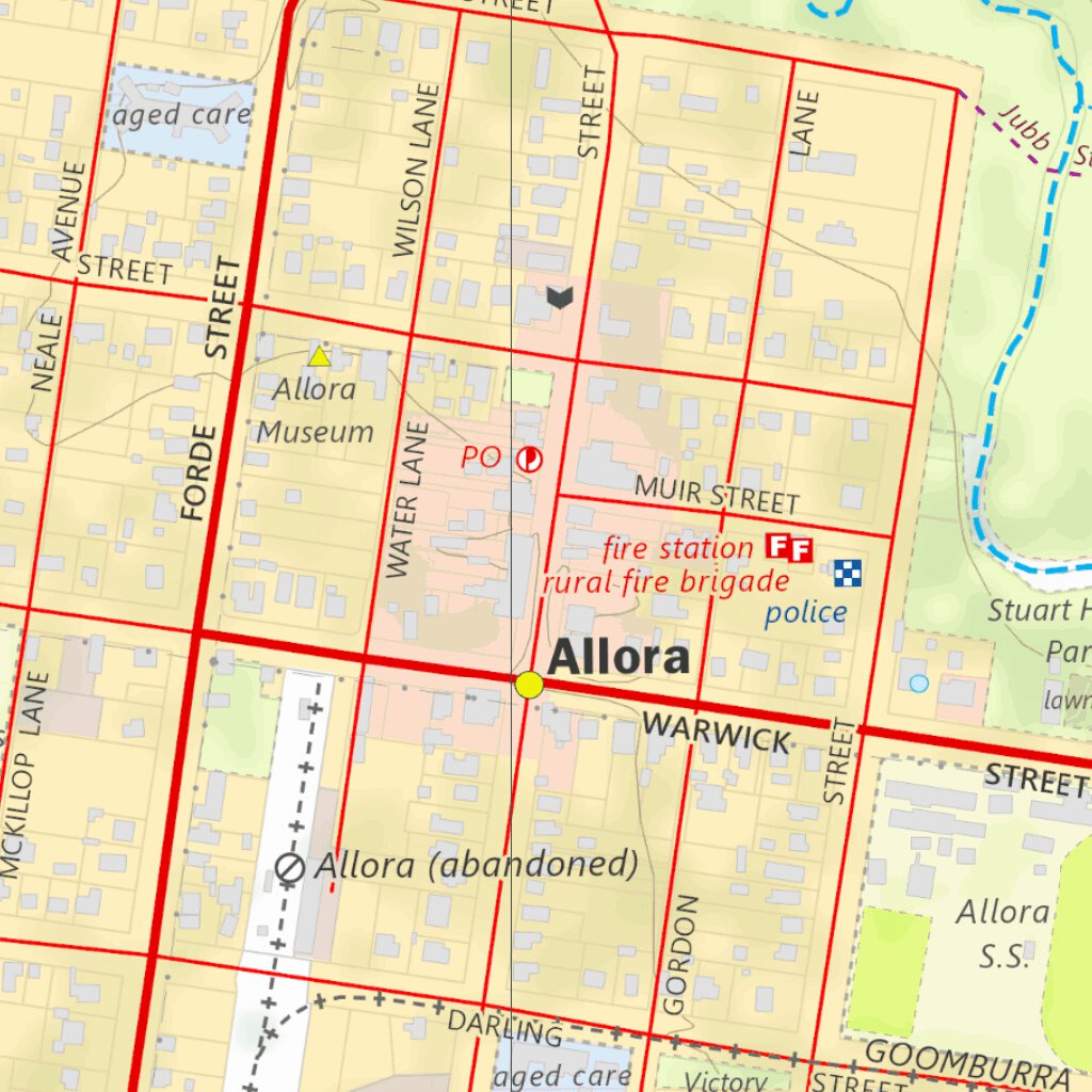 Allora (9241-111) Map by Department of Resources | Avenza Maps