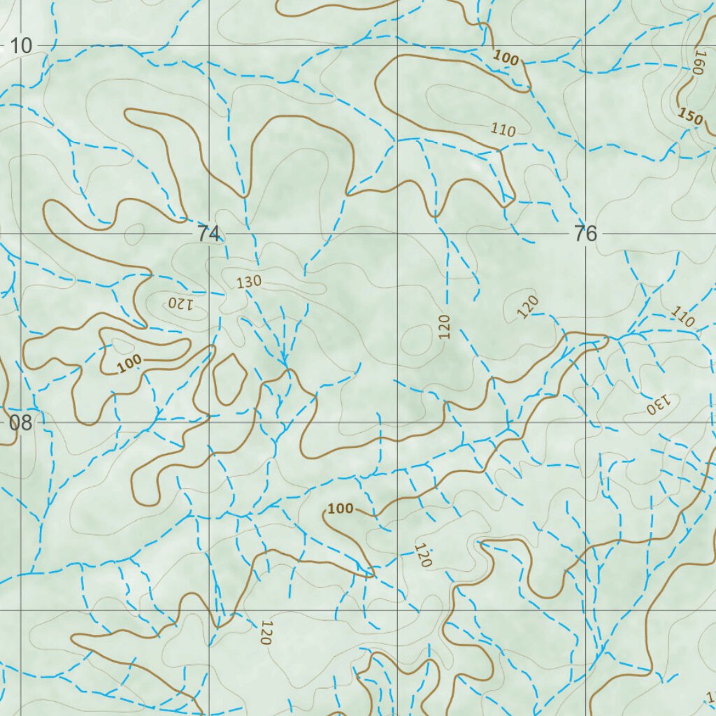 Hornet Creek (7474-4) Map by Department of Resources | Avenza Maps