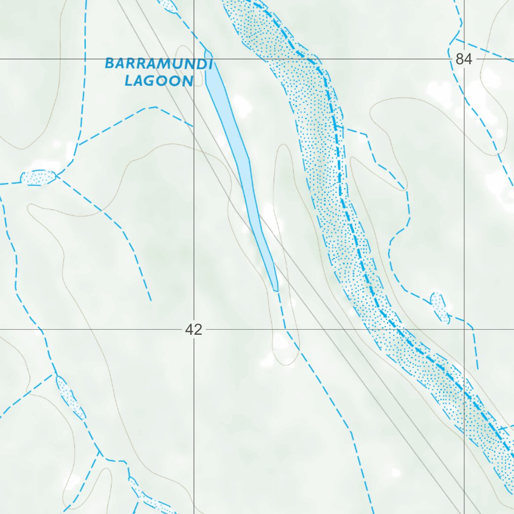 Boomerang Lagoon (7563-24) Map by Department of Resources | Avenza Maps