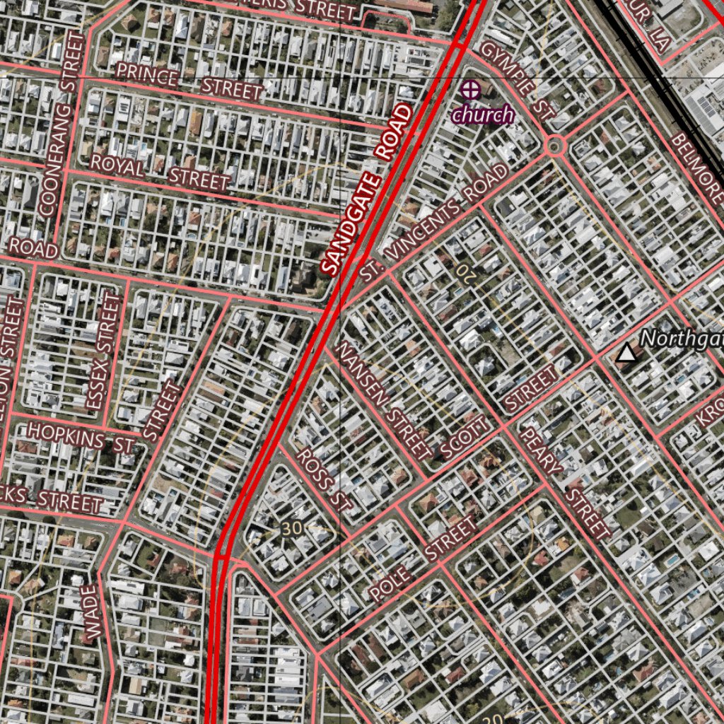 CHERMSIDE (9543-334i) Map by Department of Resources | Avenza Maps