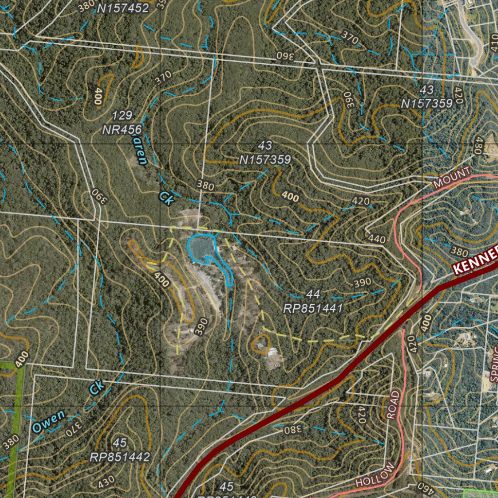 Kowrowa (8064-34i) Map by Department of Resources | Avenza Maps