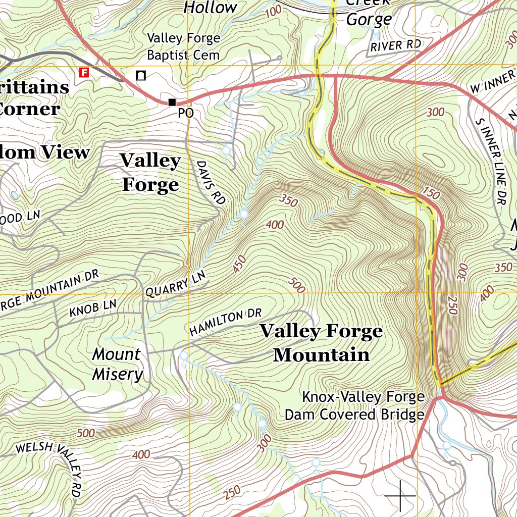 Valley Forge, PA (2013, 24000-Scale) Map by United States Geological ...