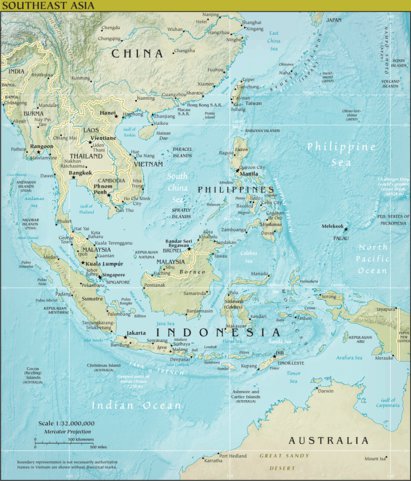 Southeast Asia Map by Avenza Systems Inc. | Avenza Maps