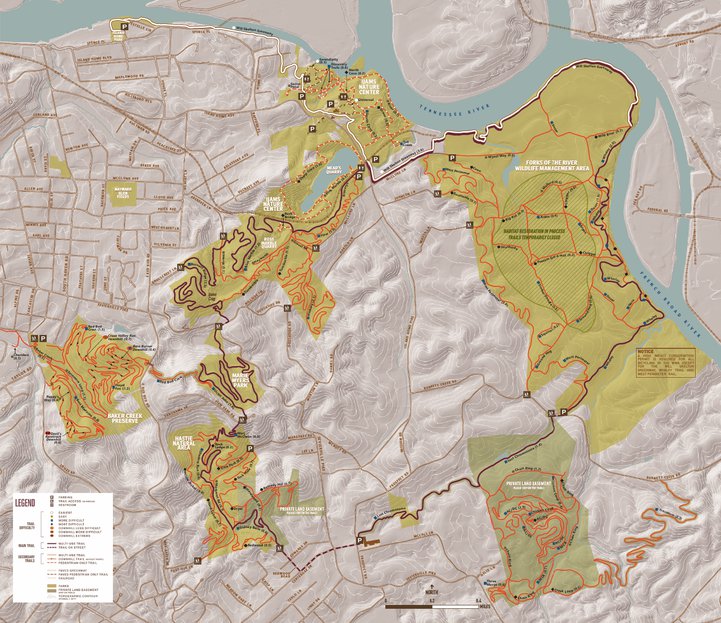 Urban Wilderness South Loop Map by Knox MPC | Avenza Maps