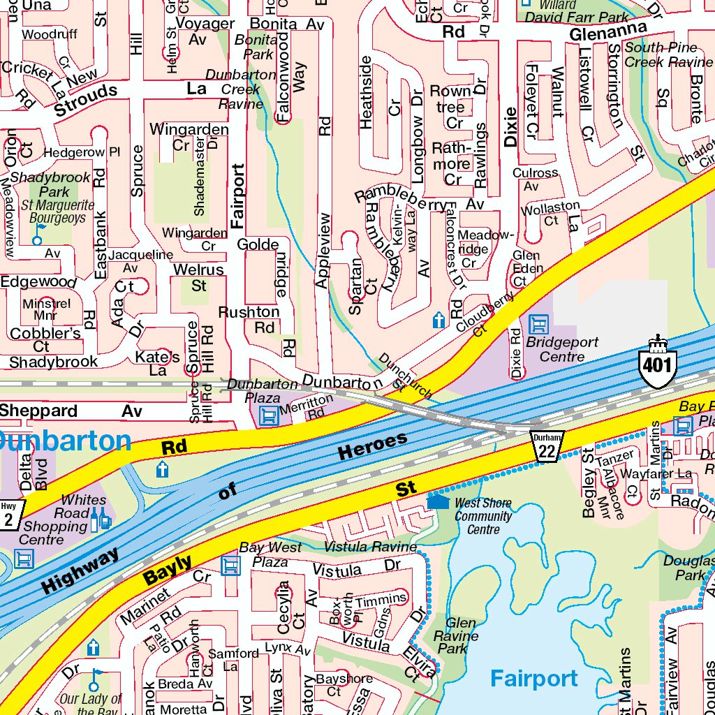 Pickering, ON Map by Mapmobility Corp. | Avenza Maps