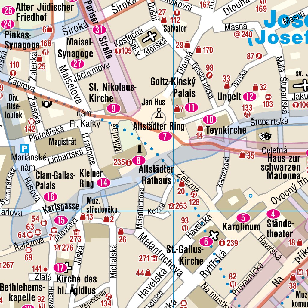 Citymap Prague (Plus) Map by Reise Know-How Verlag Peter Rump GmbH | Avenza Maps