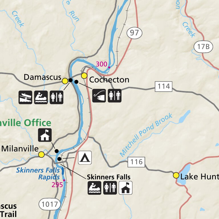 Upper Delaware Scenic and Recreational River Map by US National Park Service | Avenza Maps