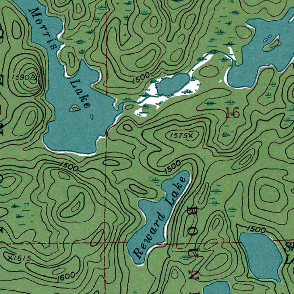 MN-ONT-Conners Island: Authoritative US Topos 1959 Map by Western Michigan University | Avenza Maps
