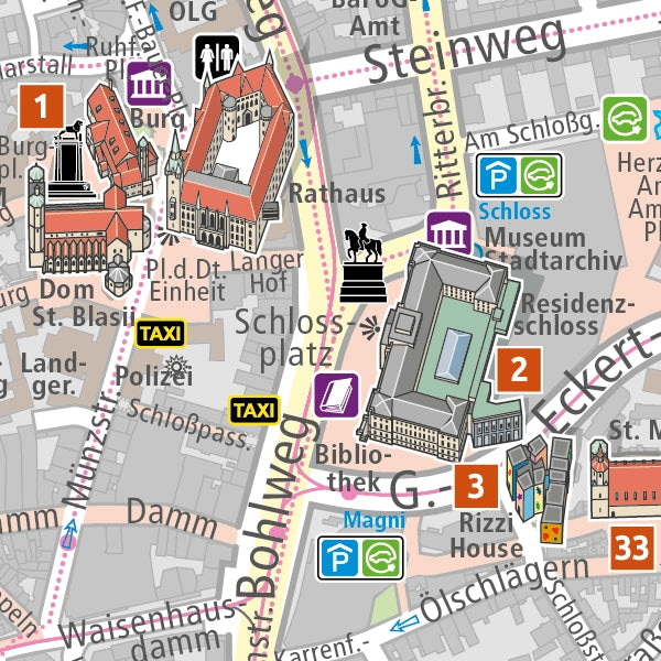 CityMap Braunschweig Map by Stadt Braunschweig | Avenza Maps