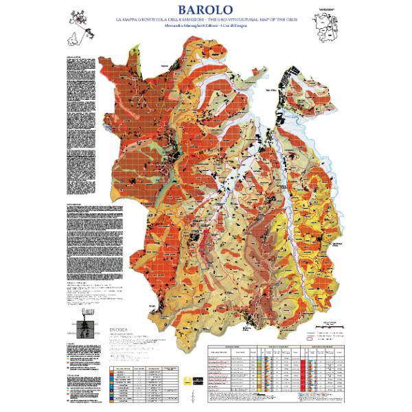 Barolo geoviticultural Map by Alessandro Masnaghetti Editore | Avenza Maps