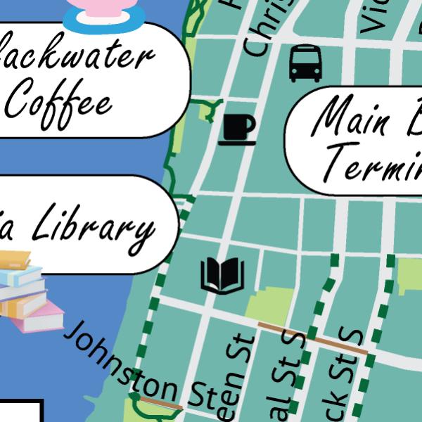 Sarnia Midtown Trail Map by Julie Witmer Custom Map Design | Avenza Maps