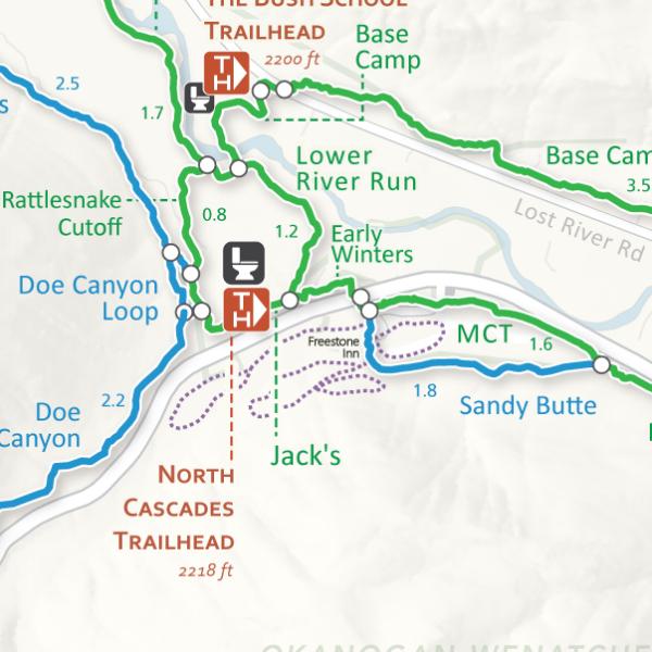 Winter Recreation Trail Map - Full Trail System - Methow Valley ...
