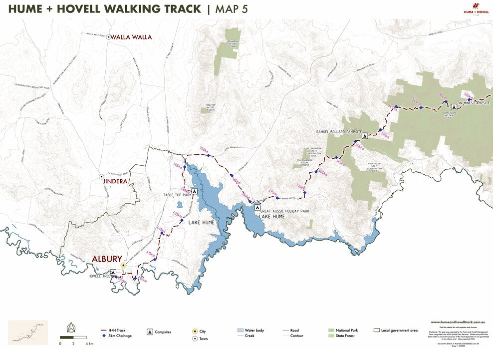 HUME AND HOVELL TRACK GEOPDF - Map 5 by 12p Consulting | Avenza Maps