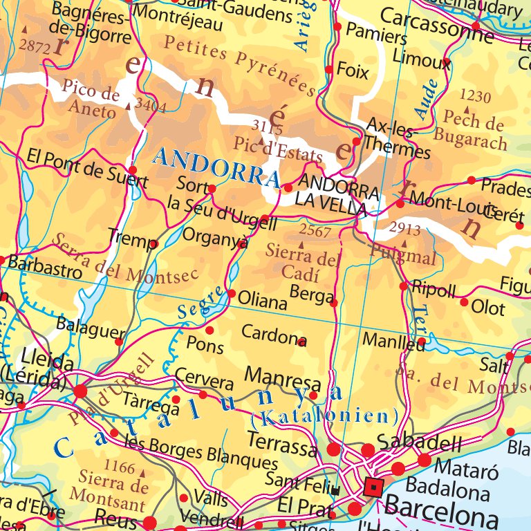 Iberian Peninsula Map by Liber AB | Avenza Maps