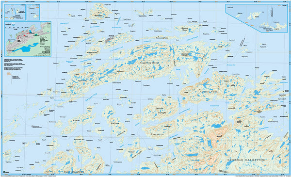 Aasiaat West Map by Compukort | Avenza Maps