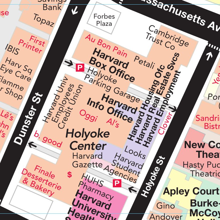 Harvard Square Map by Hedberg Maps, Inc. | Avenza Maps