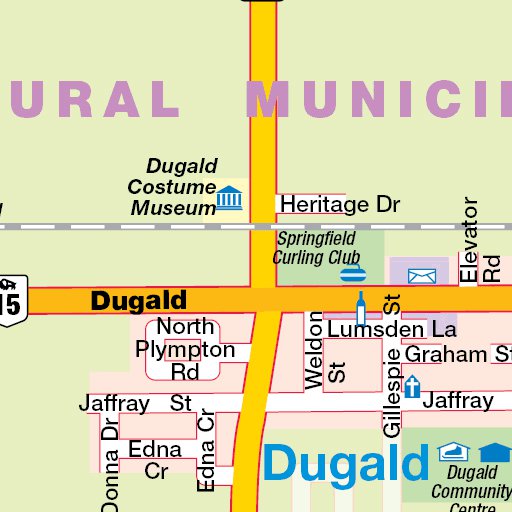 Dugald, MB Map by Mapmobility Corp. | Avenza Maps