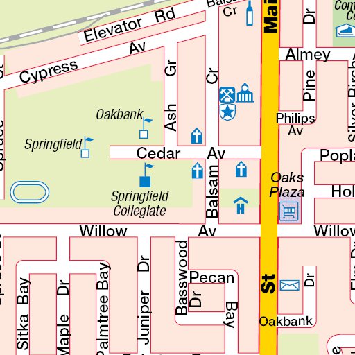 Oakbank, MB Map by Mapmobility Corp. | Avenza Maps