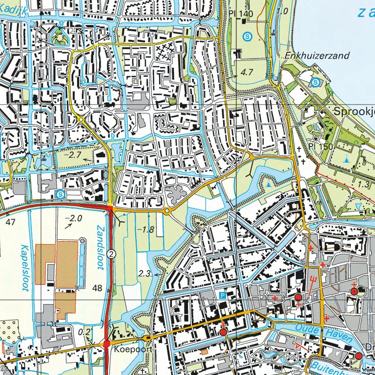 15 C (Enkhuizen-Hoogkarspel) Map by Red Geographics/Reijers ...