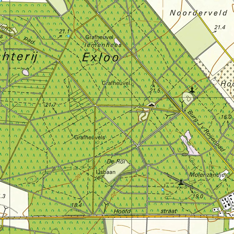 17 F (Odoorn-Valthermond) Map by Red Geographics/Reijers ...