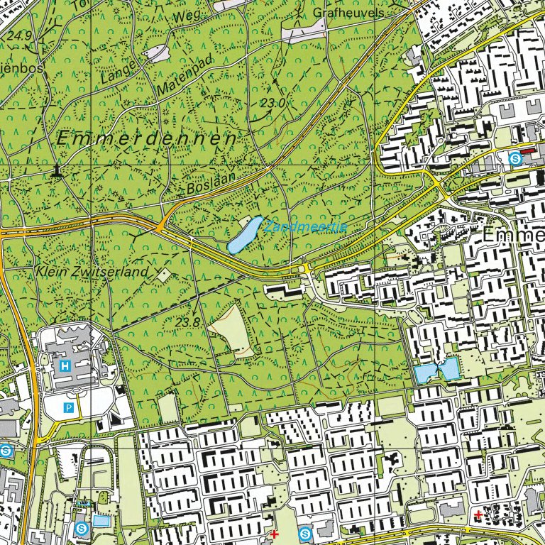 17 H (Emmen) Map by Red Geographics/Reijers Kaartproducties | Avenza Maps