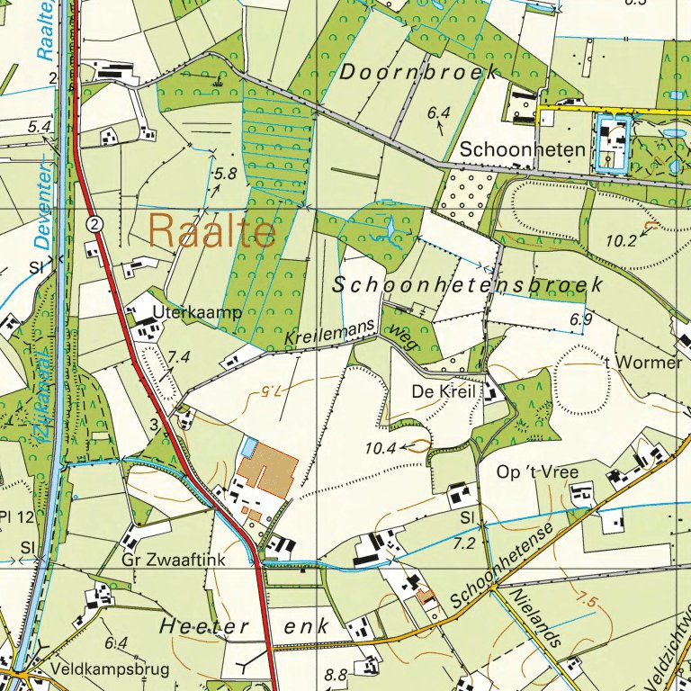 27 H (Heeten) Map by Red Geographics/Reijers Kaartproducties | Avenza Maps