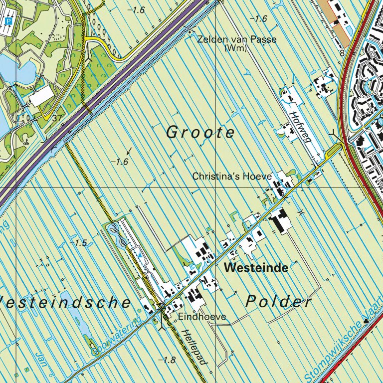 30 H (Zoetermeer) Map by Red Geographics/Reijers Kaartproducties ...