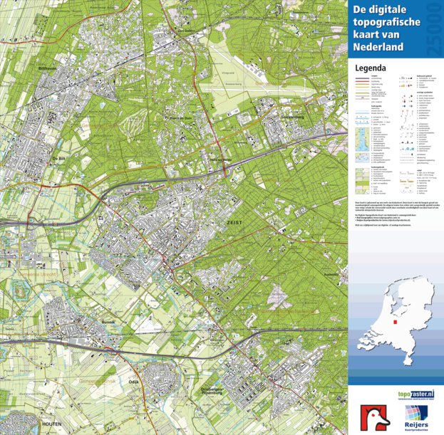 32 C (Zeist) Map by Red Geographics/Reijers Kaartproducties | Avenza Maps