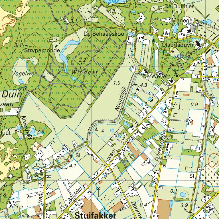 37 C (Rockanje-Hellevoetsluis) Map by Red Geographics/Reijers ...