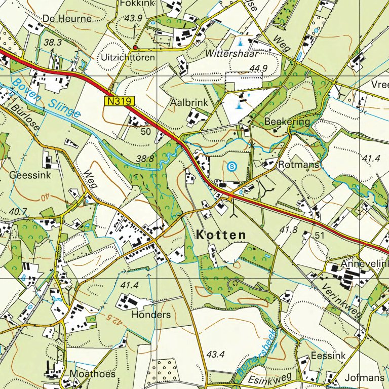 41 F (Winterswijk-Oeding) Map by Red Geographics/Reijers ...