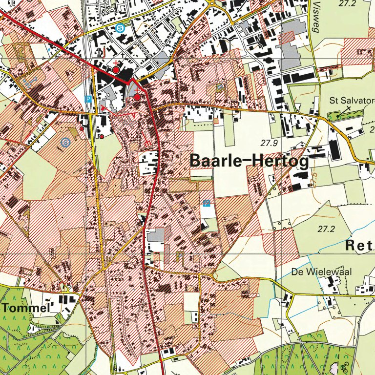 50 G (Baarle Nassau) Map by Red Geographics/Reijers Kaartproducties ...