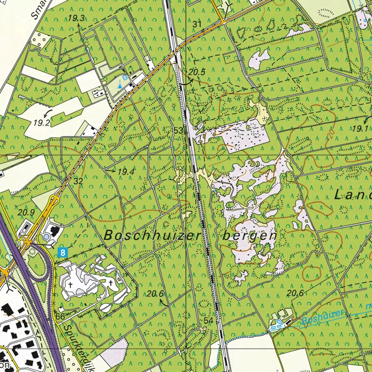 52 B (Venray) Map by Red Geographics/Reijers Kaartproducties | Avenza Maps