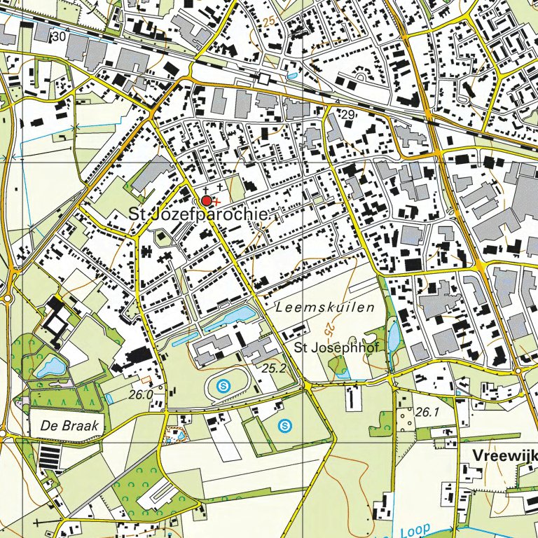 52 C (Deurne-Asten) Map by Red Geographics/Reijers Kaartproducties ...