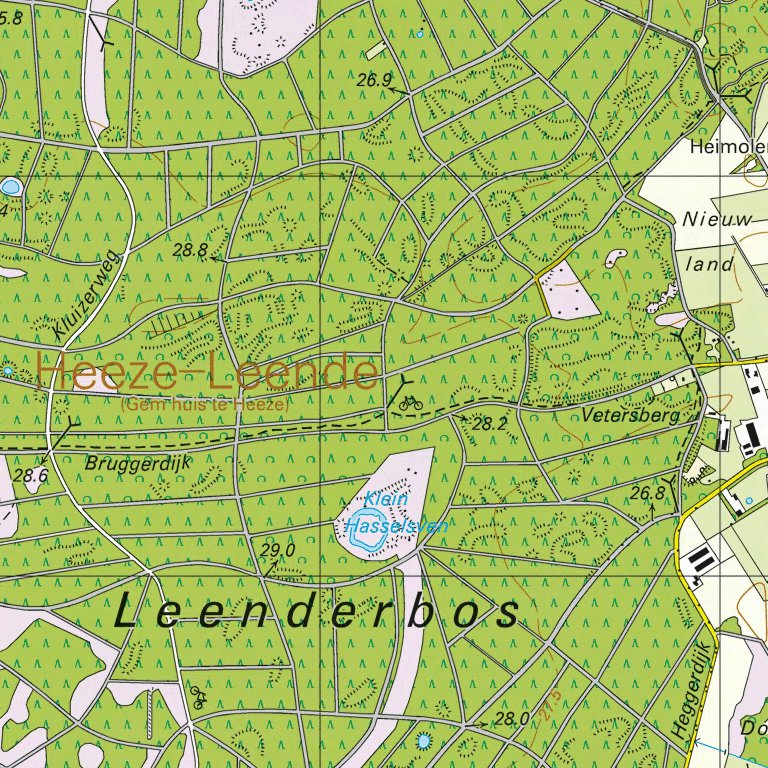 57 E (Valkenswaard-Budel) Map by Red Geographics/Reijers ...