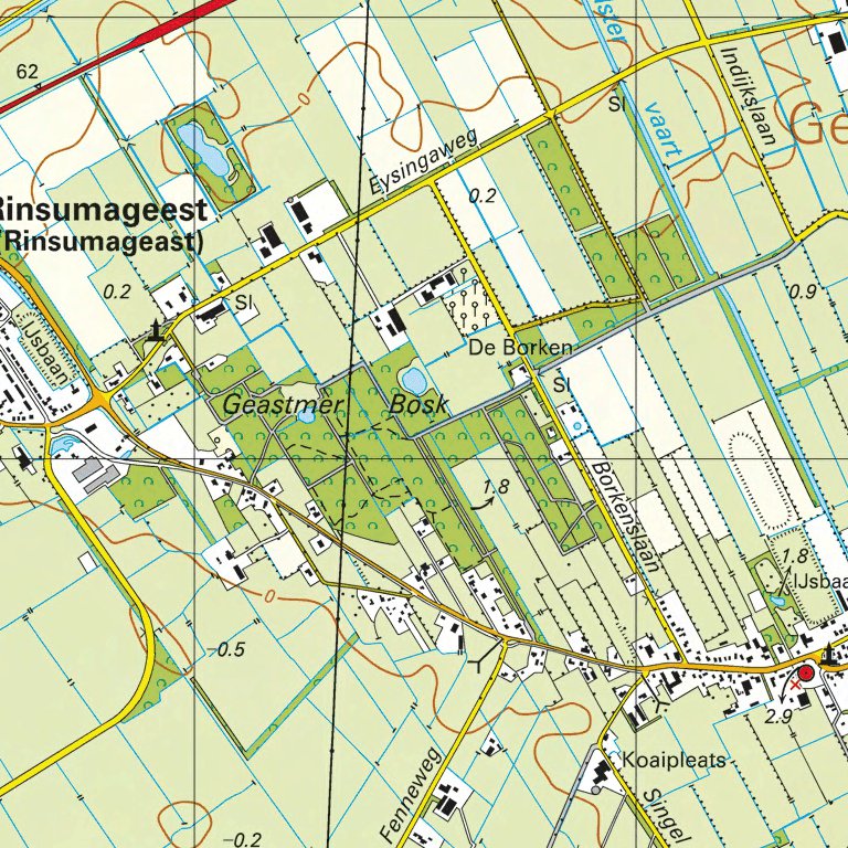 6 B (Dokkum) Map by Red Geographics/Reijers Kaartproducties | Avenza Maps