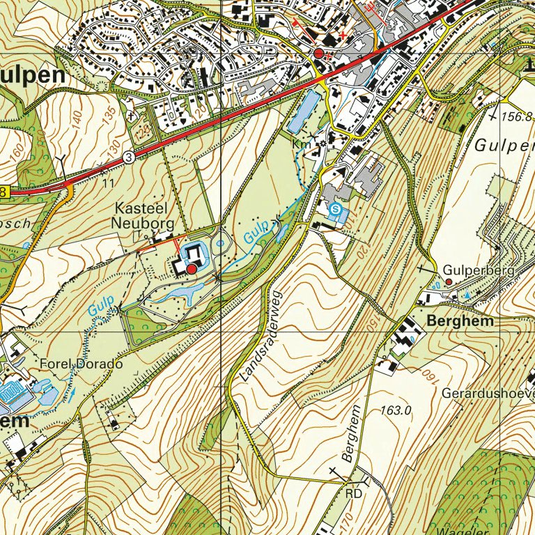 69 D (Margraten-Gulpen) Map by Red Geographics/Reijers Kaartproducties ...