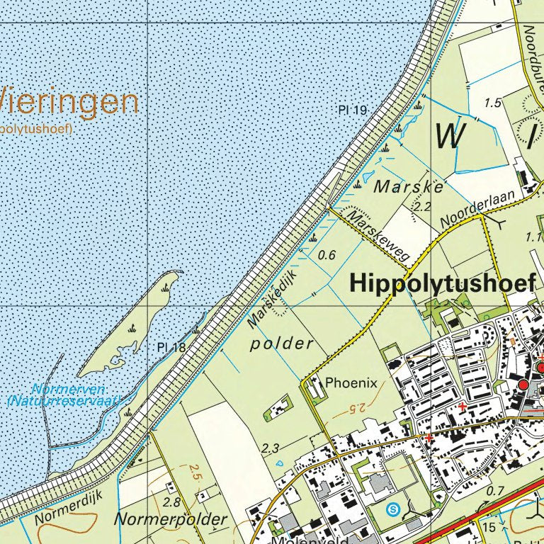 14 E (Hippolytushoef) Map by Red Geographics/Reijers Kaartproducties ...