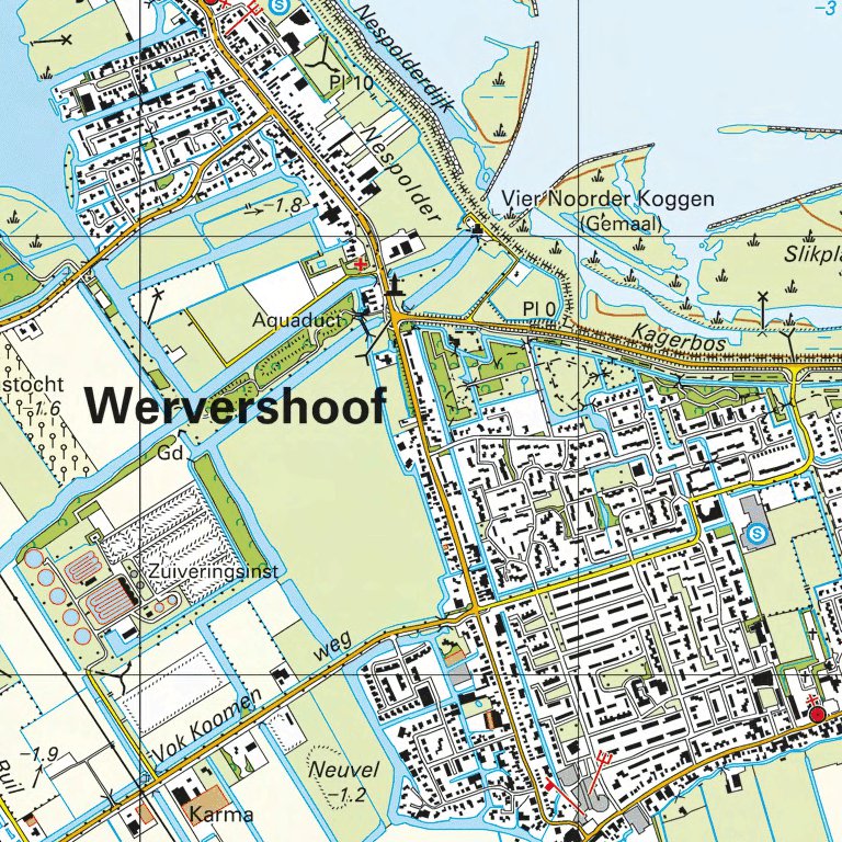 14 H (Medemblik) Map by Red Geographics/Reijers Kaartproducties ...