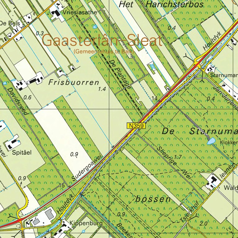 15 E (Balk) Map by Red Geographics/Reijers Kaartproducties | Avenza Maps